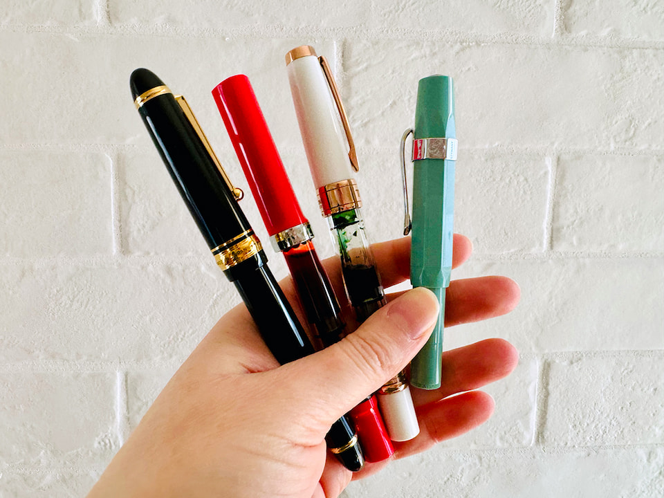 A lefty’s journey into fountain pens | Melanie Richards